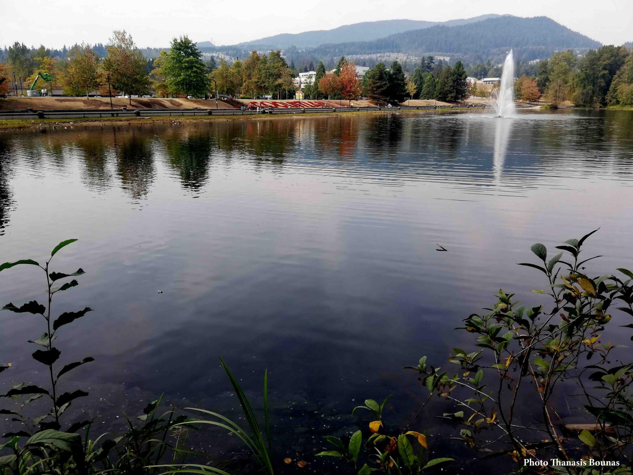 Lafarge Lake in Coquitlam, British Columbia, Canada